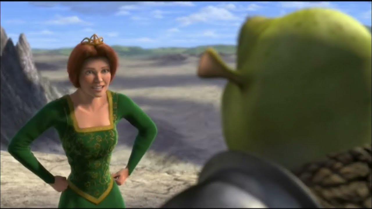 Shrek 1 - Fiona descubre la identidad de Shrek (Castellano) - YouTube