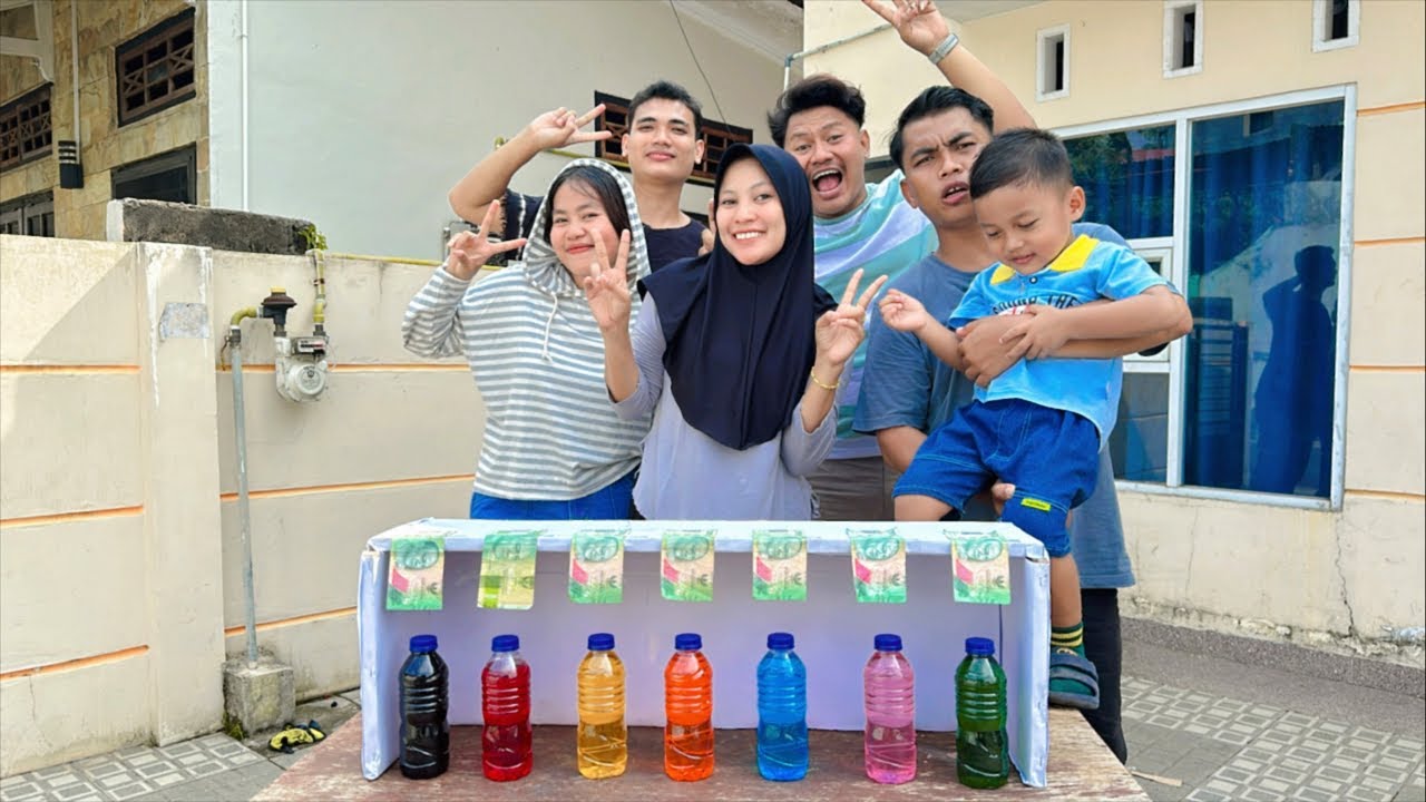 Challenge Botol Warna || Seru Banget🔥!!! - YouTube