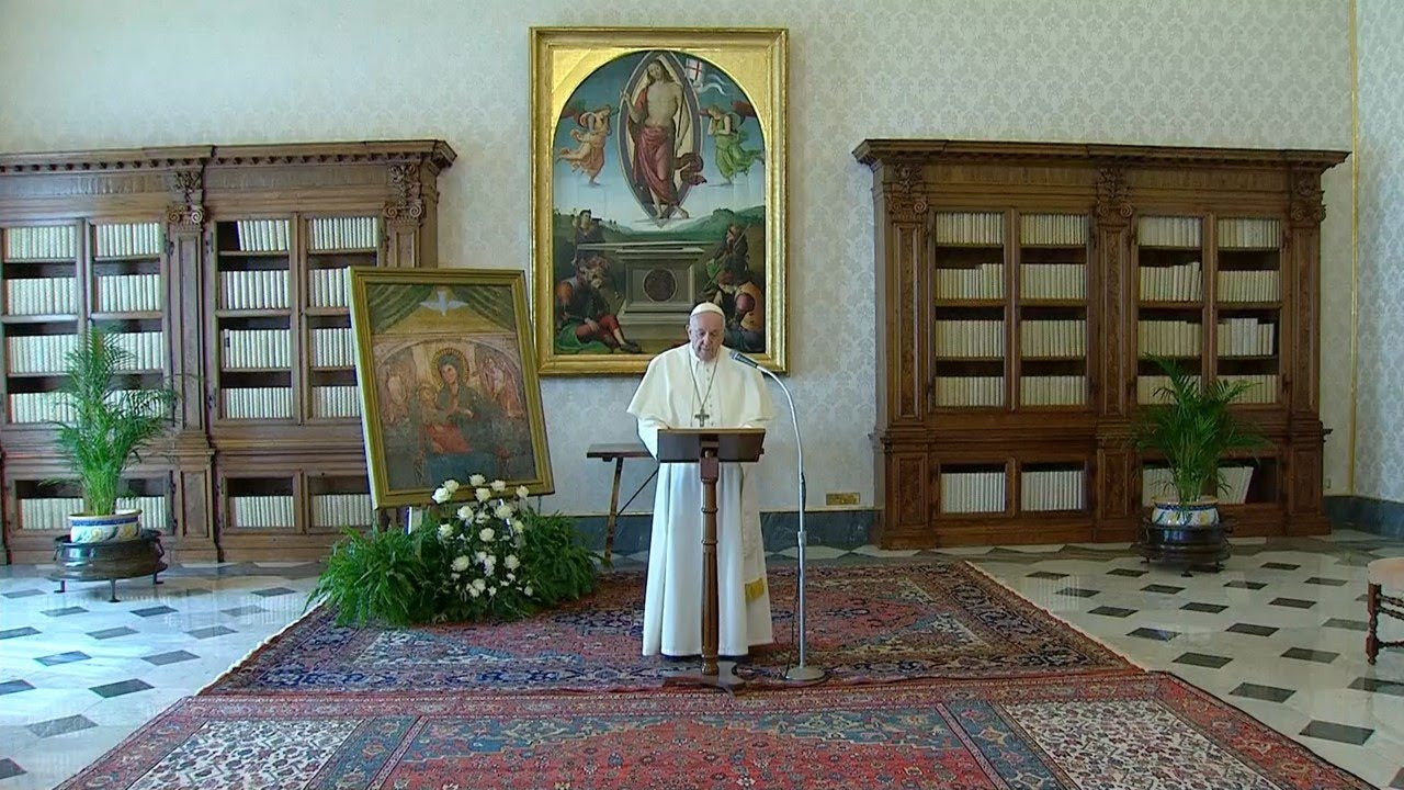 Angelus with Pope Francis on the 2nd Sunday of Lent 8 March 2020 HD ...