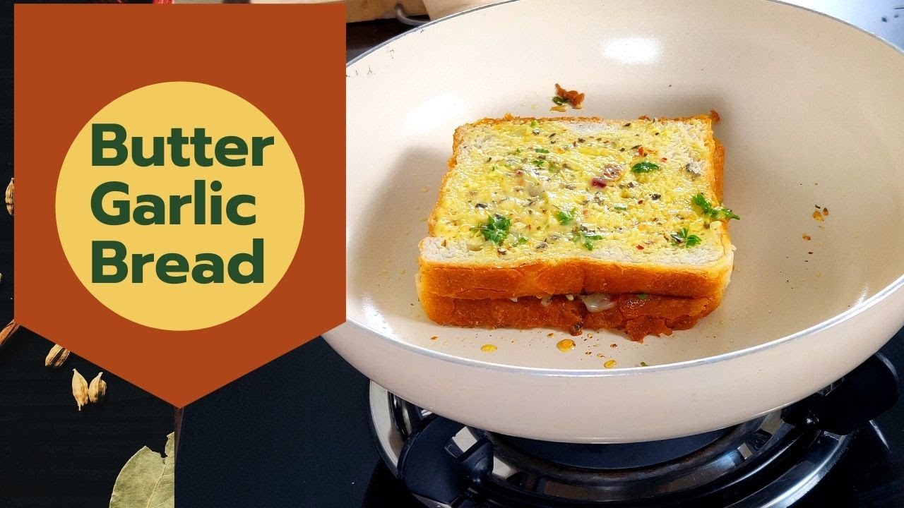 Garlic Bread | Butter Garlic Bread With Cheese Filling | Homemade ...