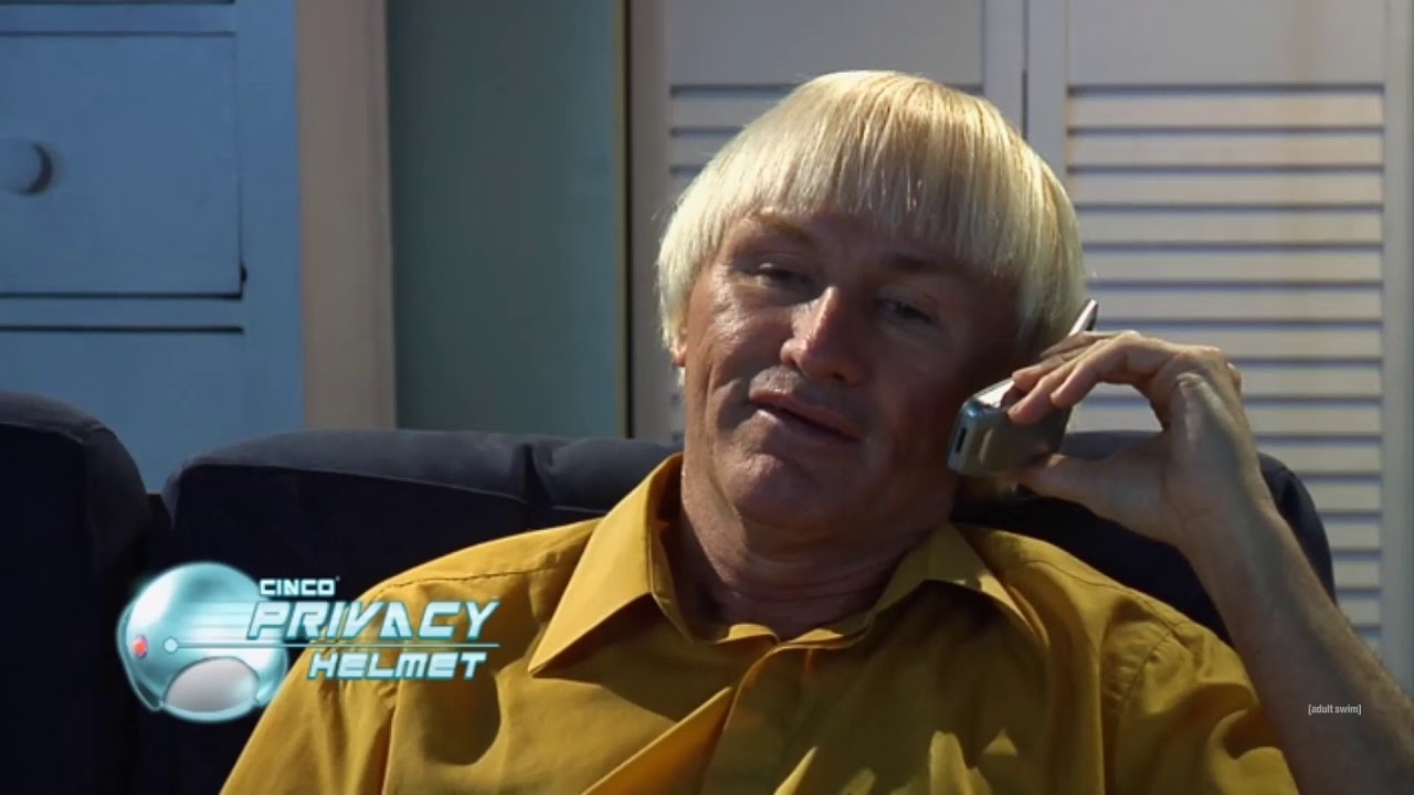 Cinco Privacy Helmet - Tim and Eric Awesome Show, Great Job! - YouTube