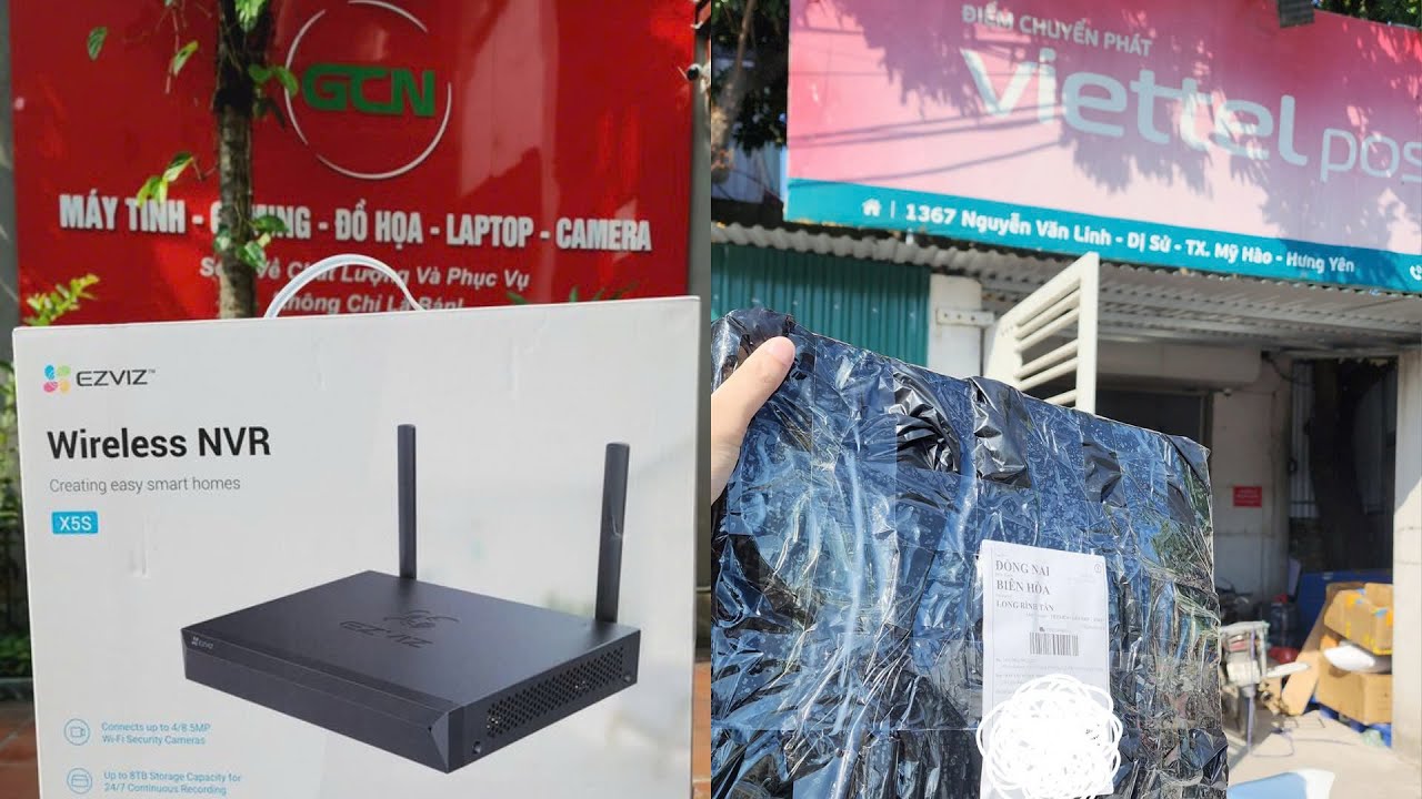 SHIP COD ĐẦU EZVIZ X5S NEW 2024 Cho Anh Khách Về tự gán Tỉnh ĐỒNG NAI #cameraezviz # ...