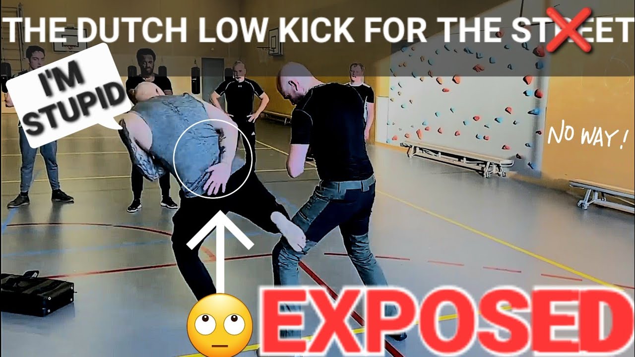 THE DUTCH LOW KICK FOR THE STREET EXPOSED! | Urban Combatives ...