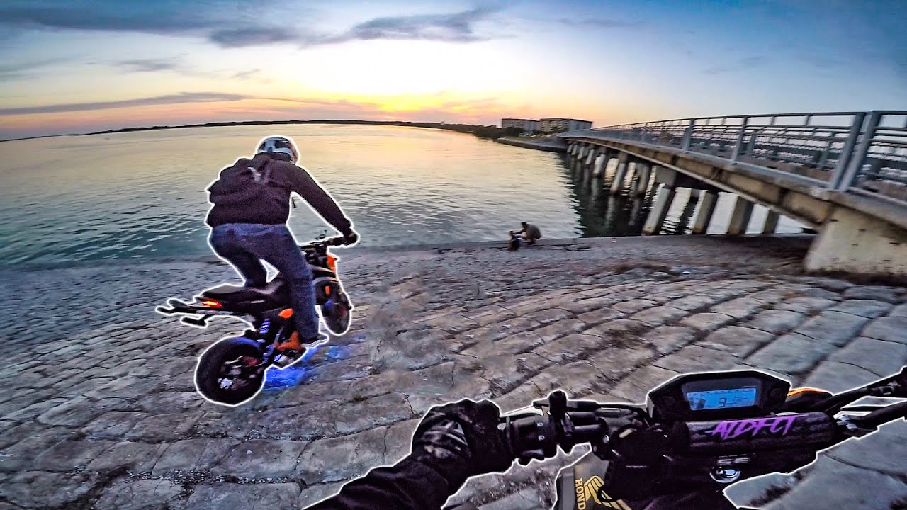 Mini Bikes + The Beach = Good Times😎 - YouTube