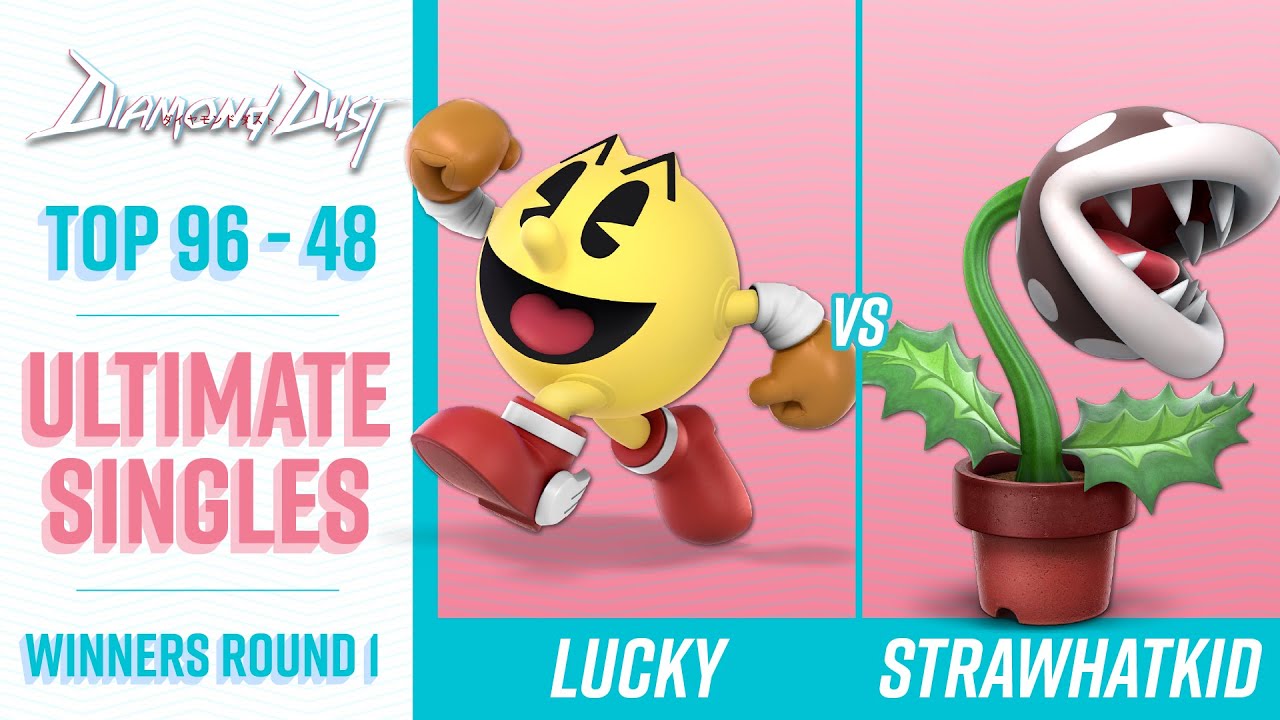 Lucky (Pac-Man) vs StrawHatKid (Piranha Plant) - TOP 48 (WR1 ...