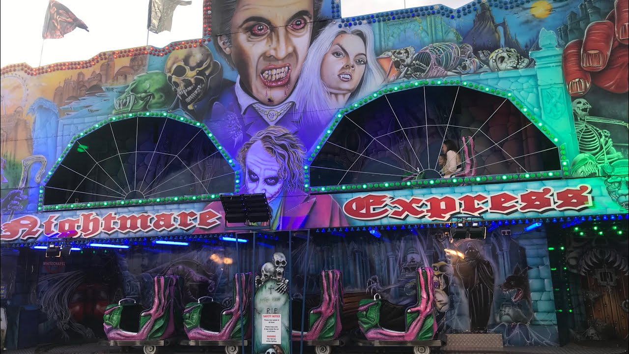 Russell’s Nightmare Express - On ride - YouTube