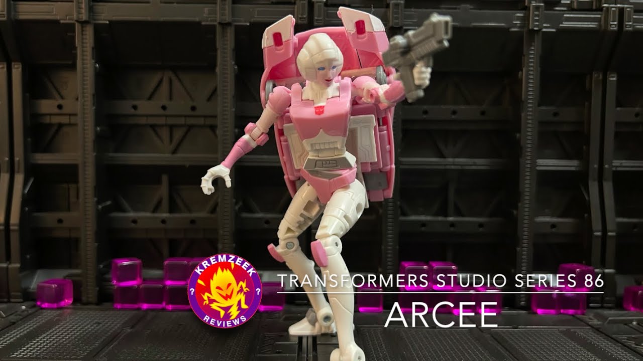 Transformers Studio Series 86 movie Arcee deluxe figure - YouTube