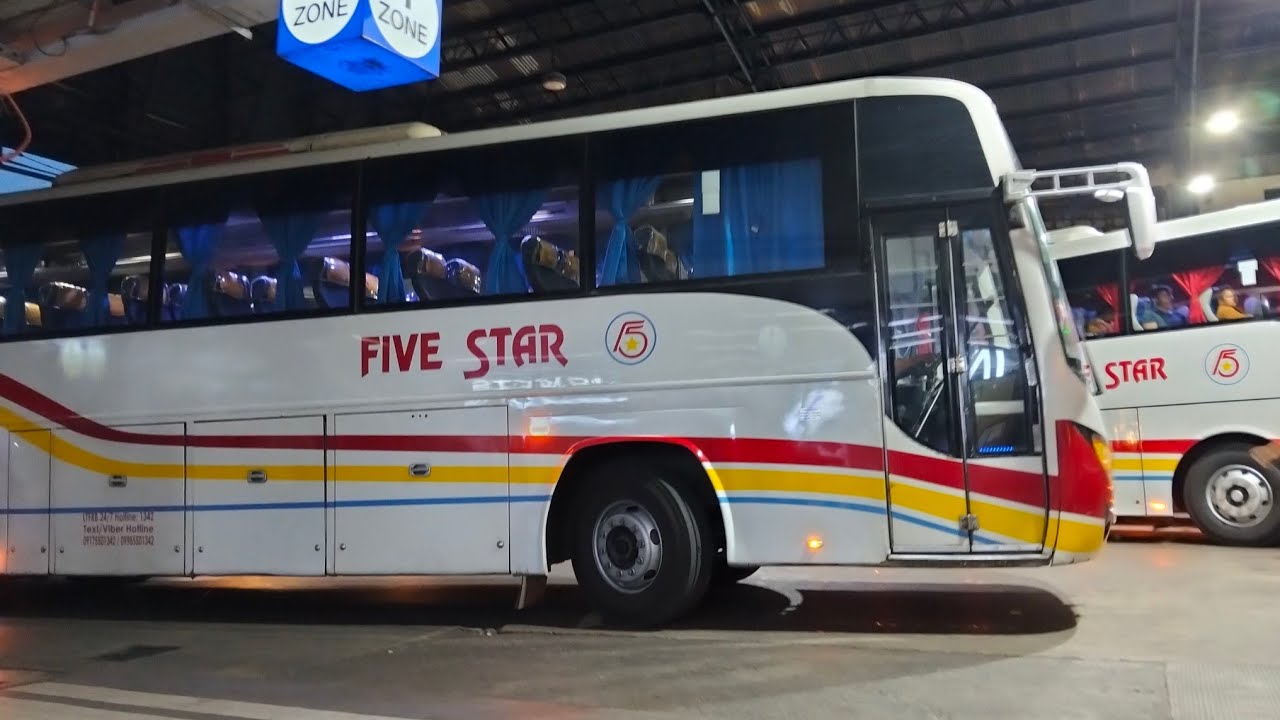 Five-star Bus Cubao Terminal - YouTube
