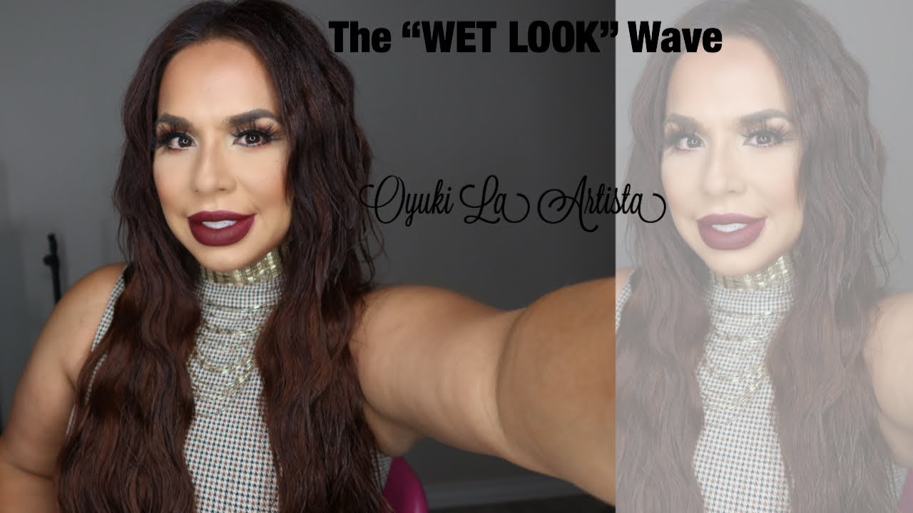 How to wave your hair| HAIR WAVER TUTORIAL|WET LOOK - YouTube