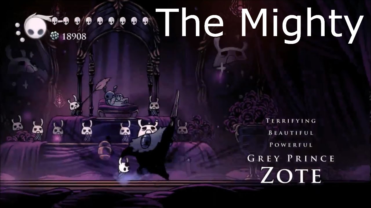 Hollow Knight | The Grey Prince Zote - YouTube