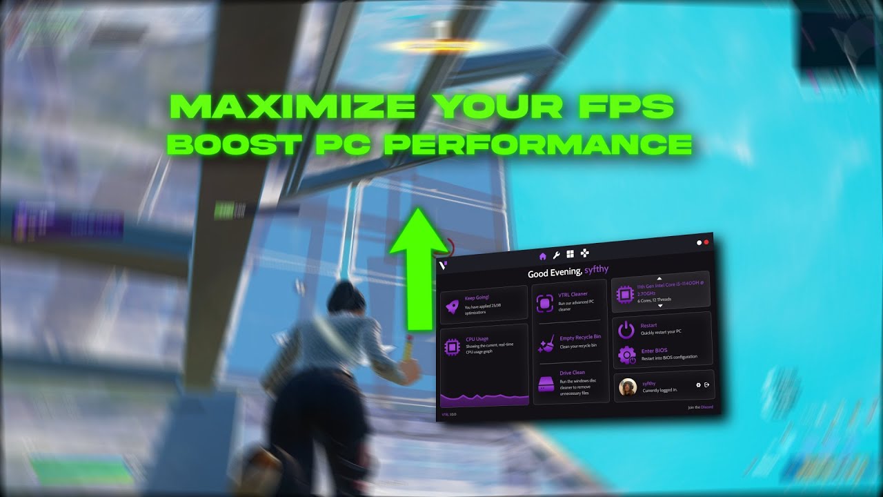 Use this program to maximize your fps... - YouTube