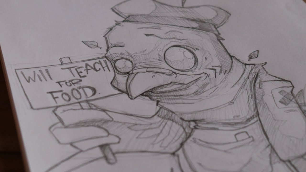 How to draw Graffiti style birds (SUPER SIMPLE) - YouTube