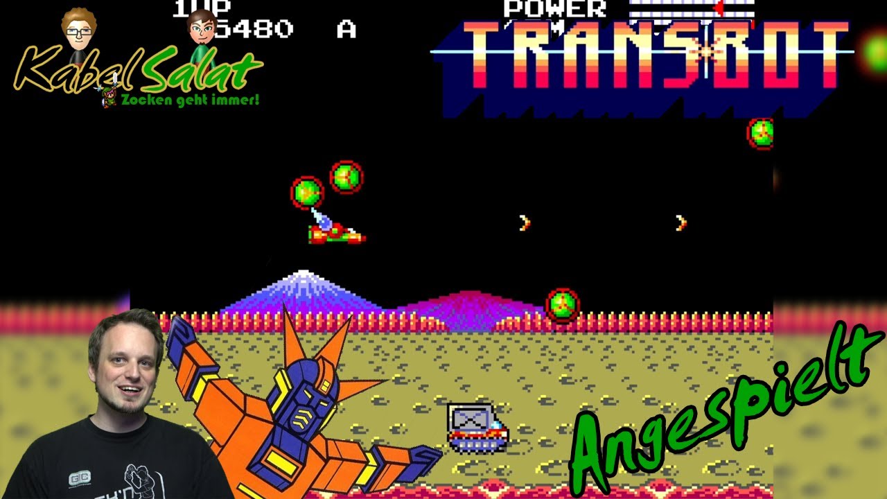 Das D steht für Missle - Transbot (Master System / Analogue Pocket) - YouTube