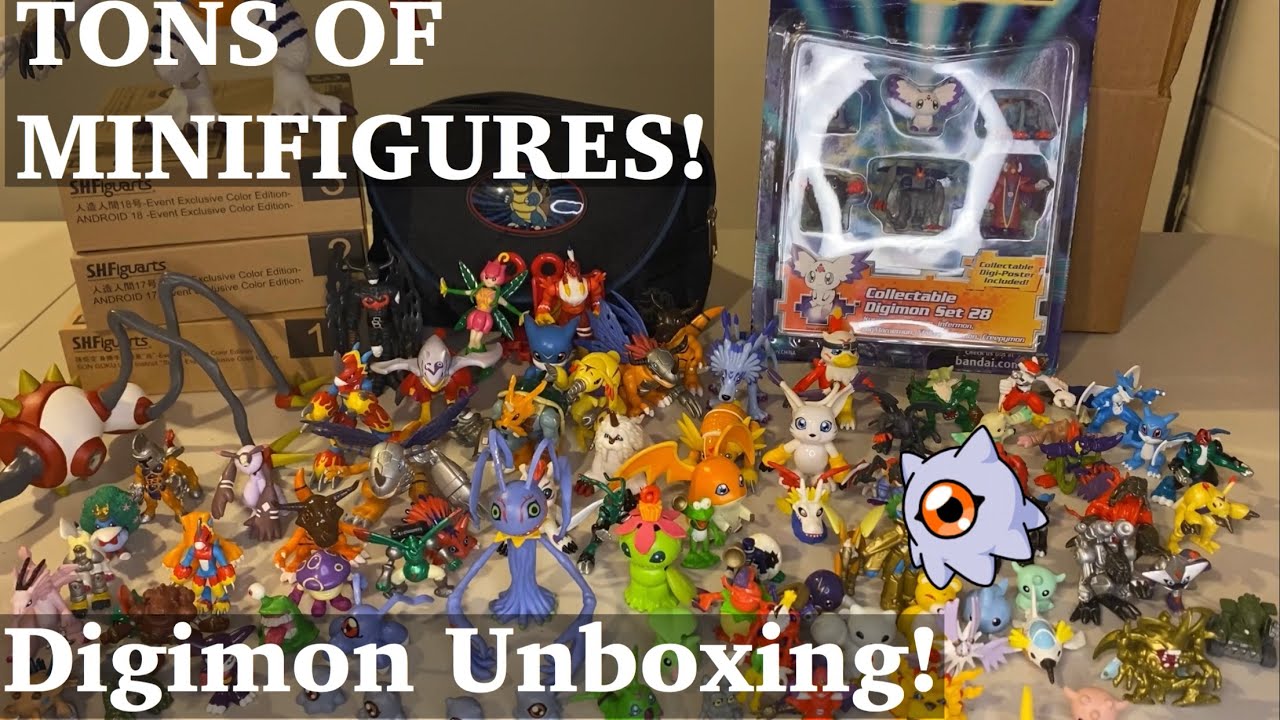Digimon Mail Unboxing Minifigures - YouTube