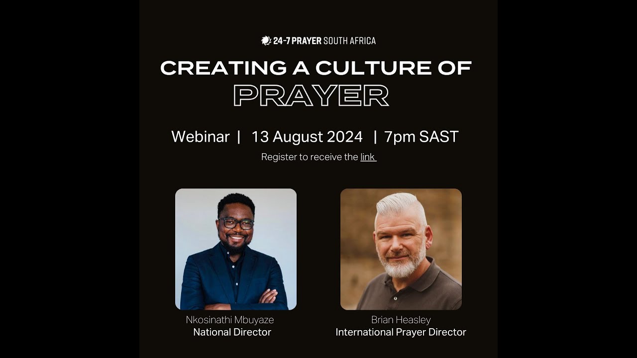 Creating a Culture of Prayer - Training - YouTube