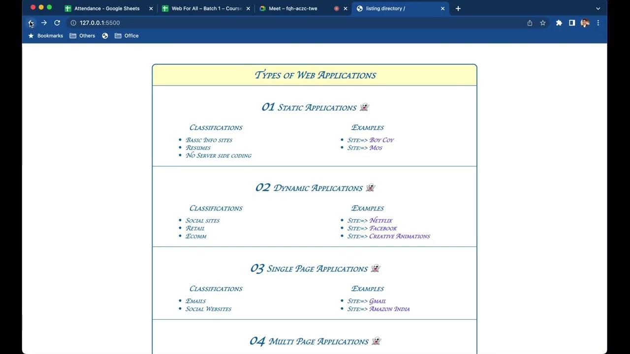 Commenting and Naming Conventions - Live Session Recording | HTML CSS ...