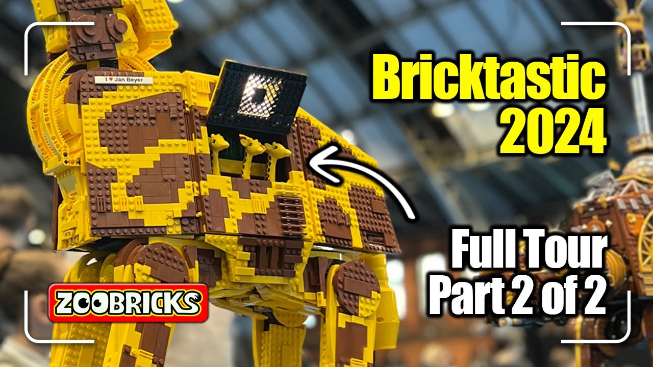 Bricktastic 2024 - Lego Show Manchester & Sea Otters! - YouTube