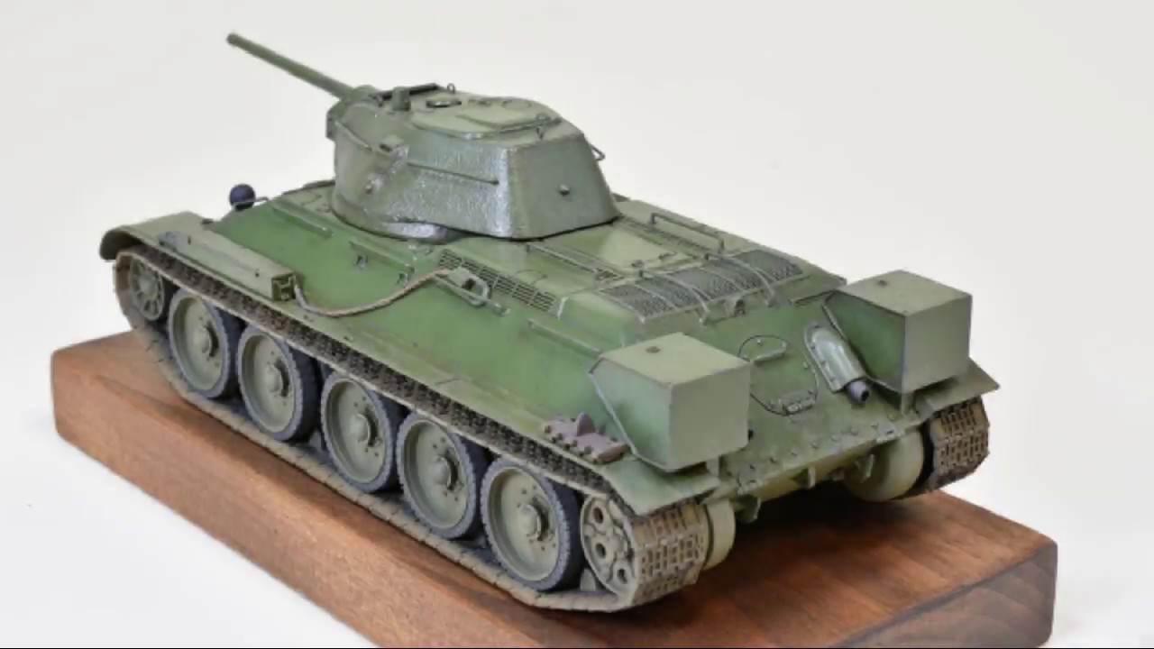 Tamiya 1/48 T-34/76 - YouTube