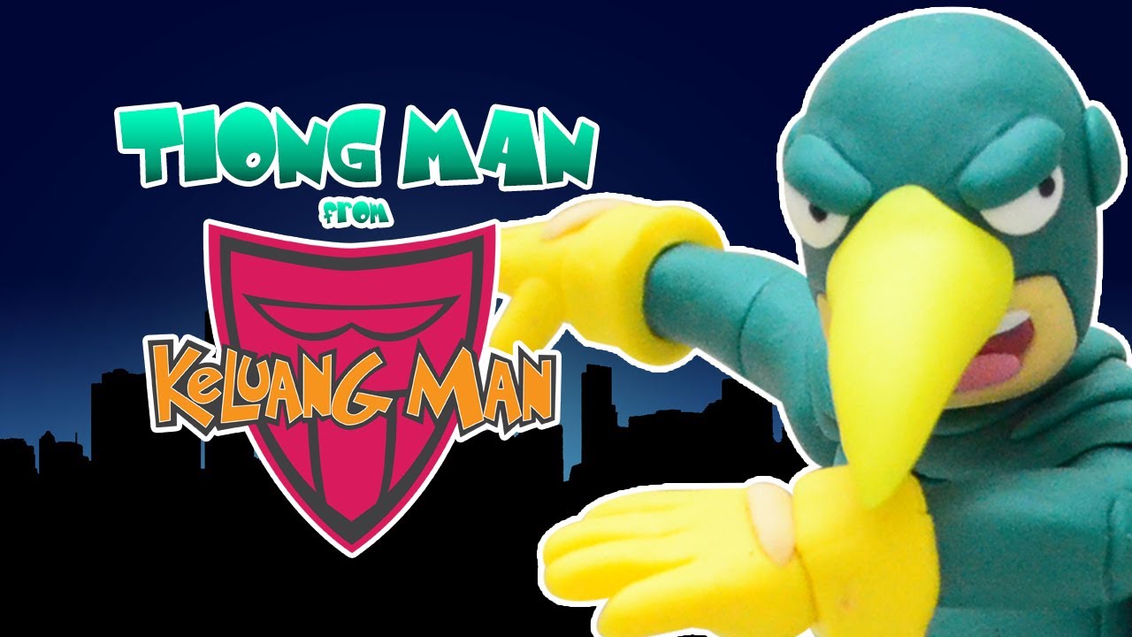 Tiong Man | Keluang Man | Seni Tanah Liat Polimer / Polymer Clay - YouTube