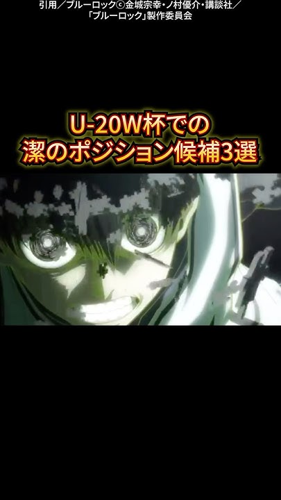 U-20W杯での潔のポジション候補3選 - YouTube