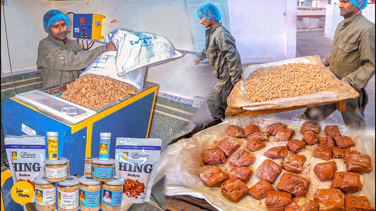 India's Biggest Hing Mega Factory में हींग कैसे तैयार होती है सिर्फ 20 ...