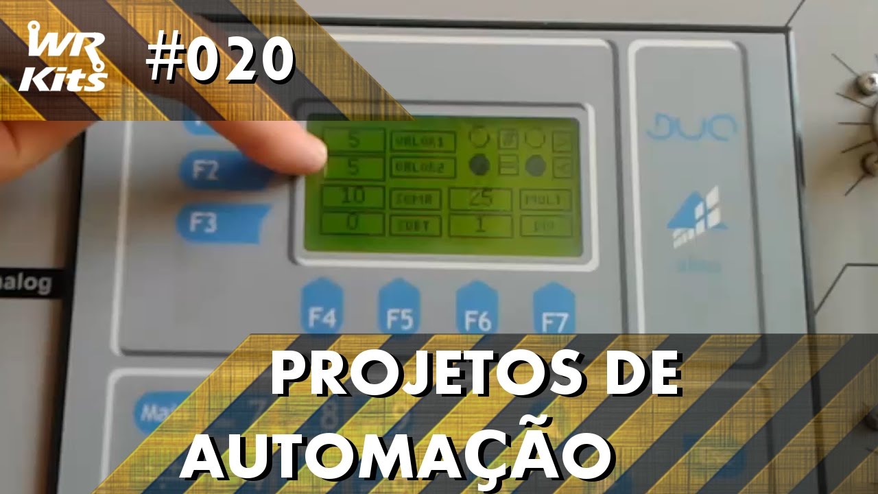 IHM COM LINGUAGEM SFC NO CLP ALTUS DUO | Projetos de Automação #020 ...