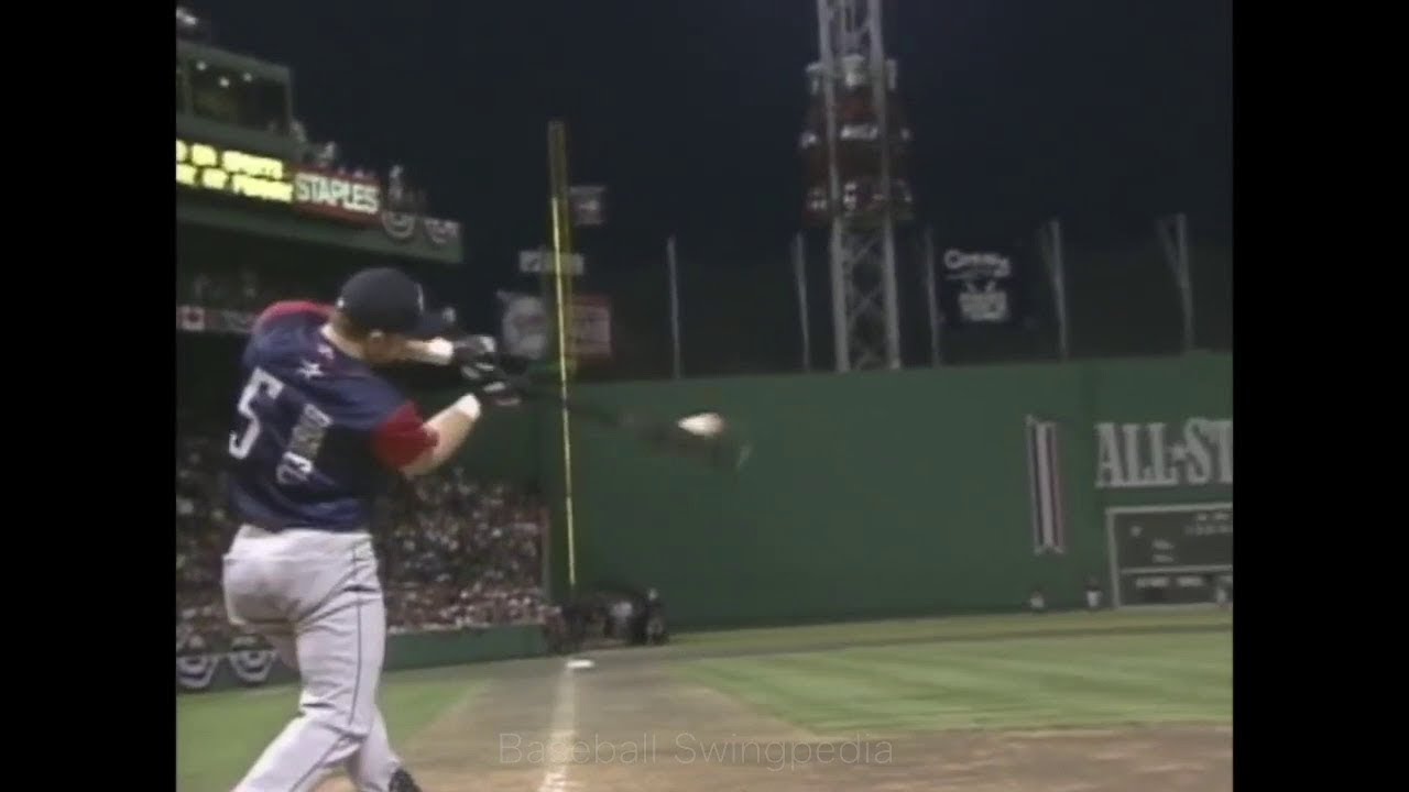 Jeff Bagwell Home Run Swing Slow Motion 1999-1(#HRDerby) - YouTube