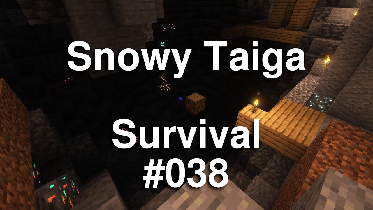 Minecraft Snowy Taiga Survival - #038 - YouTube