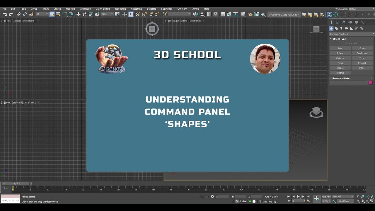 3Ds Max Command Panel #max #3dsmax #3ds #3d #3dmodeling #architecture #3danimation #tutorial ...