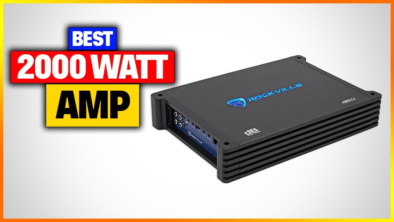 Best 2000 watt amp Reviews 2025 - YouTube