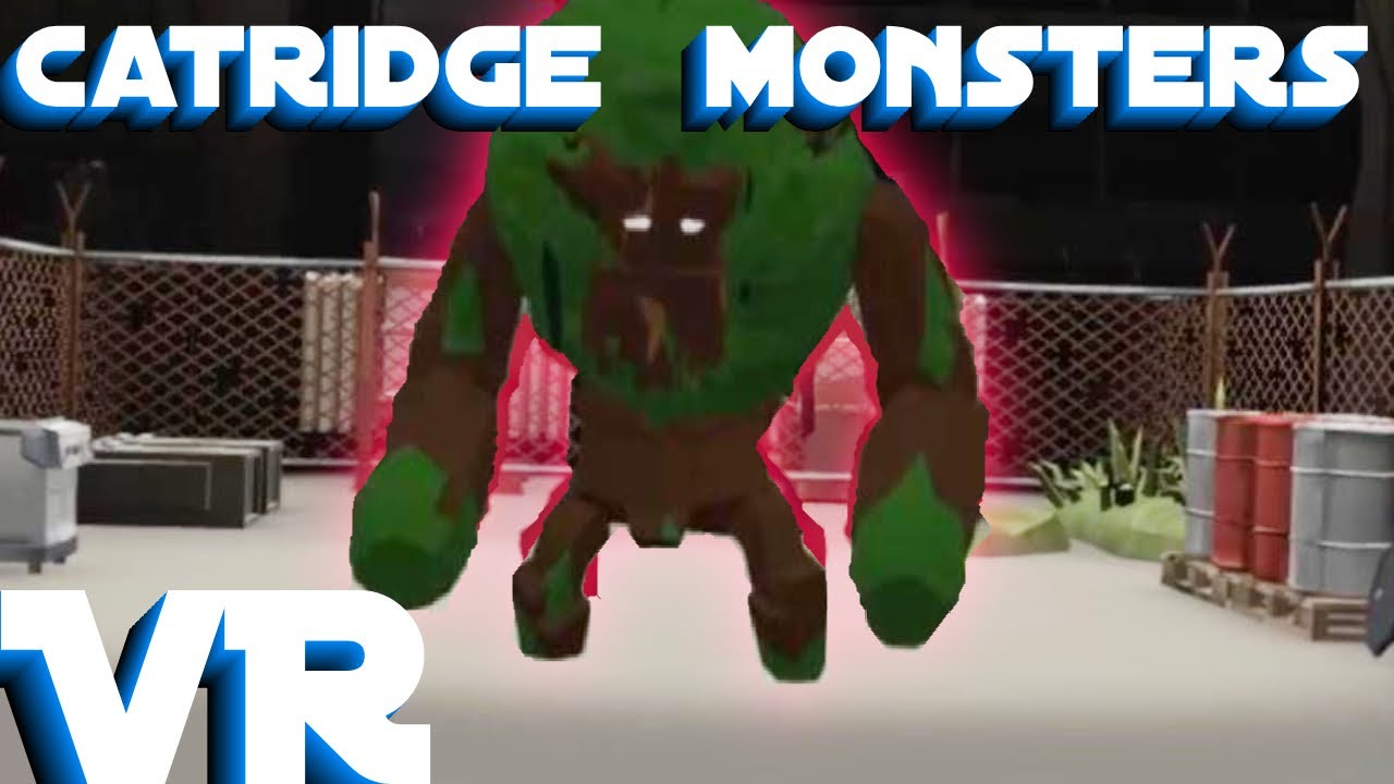 The First VR Monster Collector Game - Cartridge monsters - YouTube