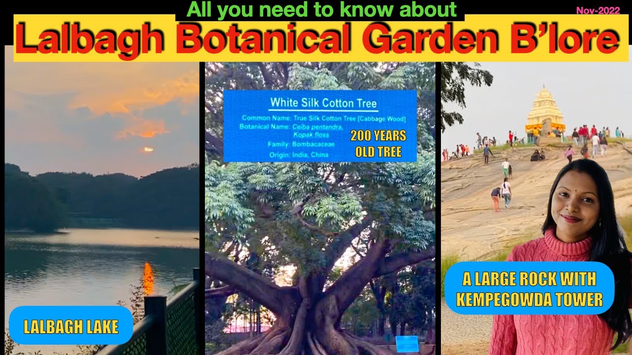 Lalbagh Botanical Garden Bangalore | Garden Map | Garden all Gates ...