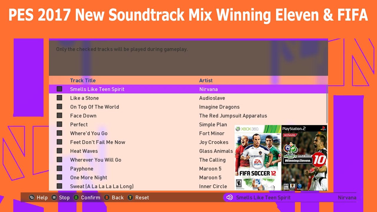 PES 2017 New Soundtrack Mix Winning Eleven & FIFA - YouTube