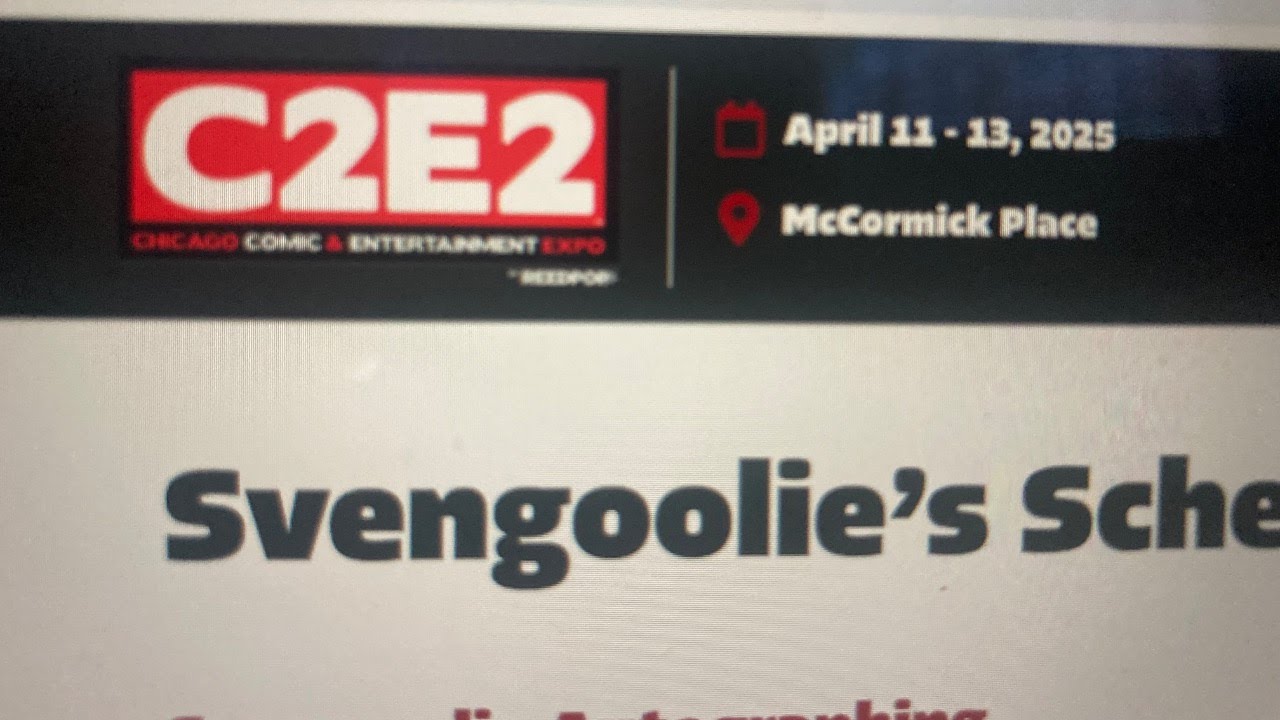 C2E2 2025 Preview 2 - YouTube