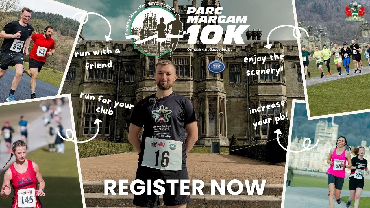 Parc Margam 10k and 5k Run returns for 2025! - YouTube