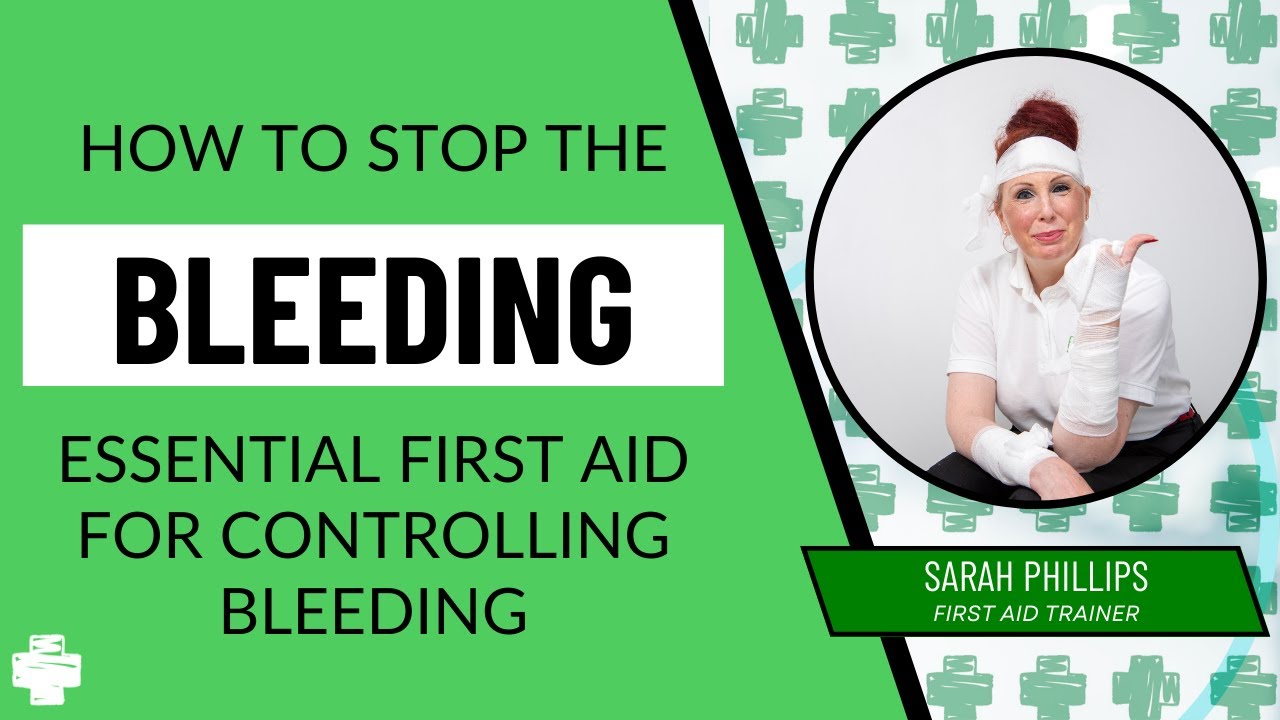 Bleeding First Aid: Essential Techniques and Bandaging Tips - YouTube