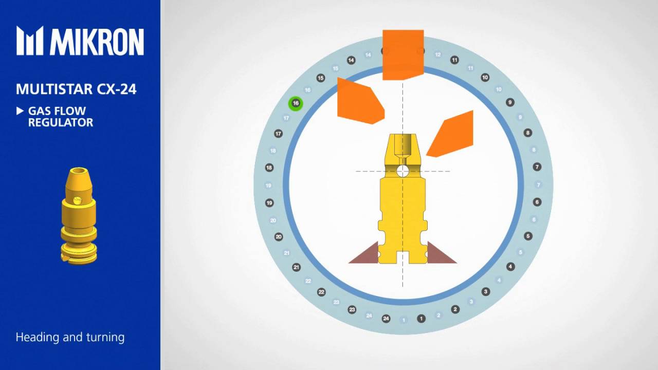 Rotary Transfer Machine MIKRON - Multistar CX-24 Rundtakt Transfer ...