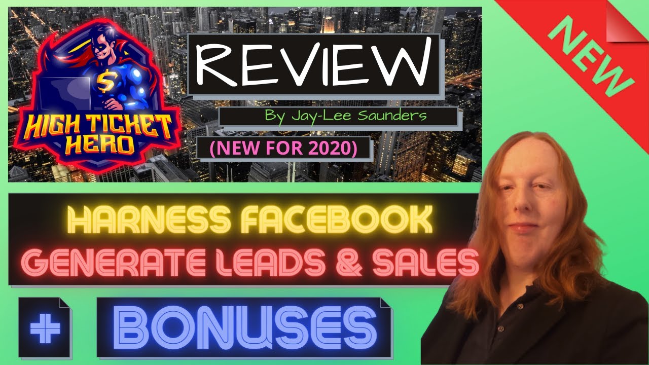 High Ticket Hero Review ⚡ATTENTION⚡ GET MY 🎀 EXCLUSIVE 🎀 BONUSES 👉 [Using Facebook To Get Sales ...