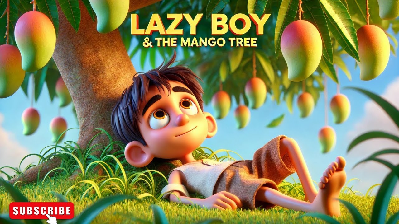 The Lazy Boy’s Mango Tree: A Lesson for Kids|The Mango Tree & The Lazy ...