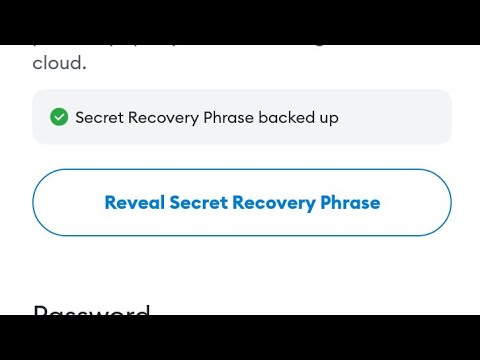 How to See Your Metamask Secret Recovery Phrase - YouTube