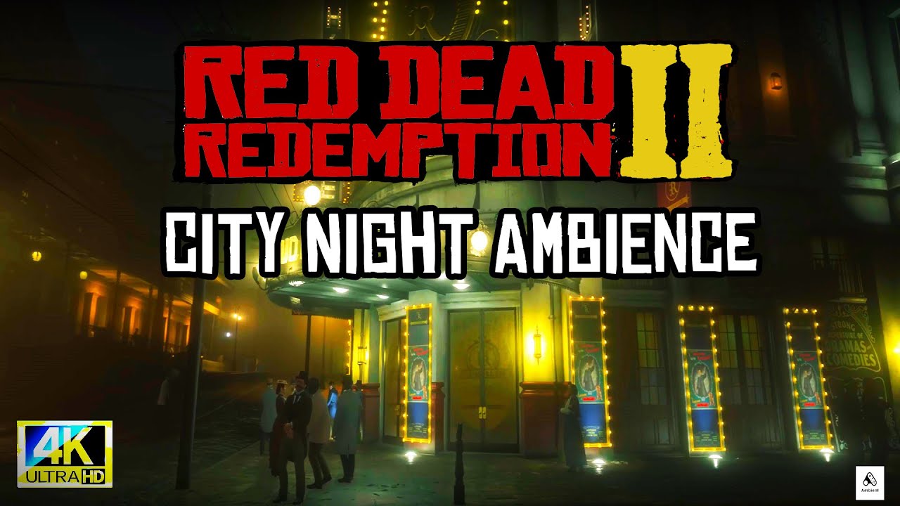 "Red Dead Redemption 2: Saint Denis City Stroll - Immersive Ambience ...