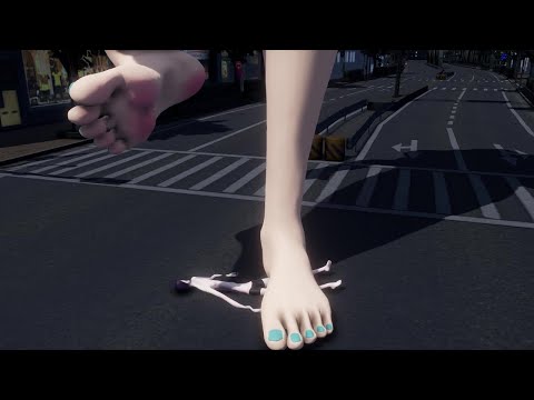 Giantess Diane Trample Teazer 1