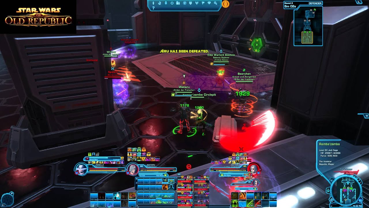 SWTOR T3 M4 PvP Scoundrel Sawbones 2015 04 08 2/5 The Voidstar Win ...
