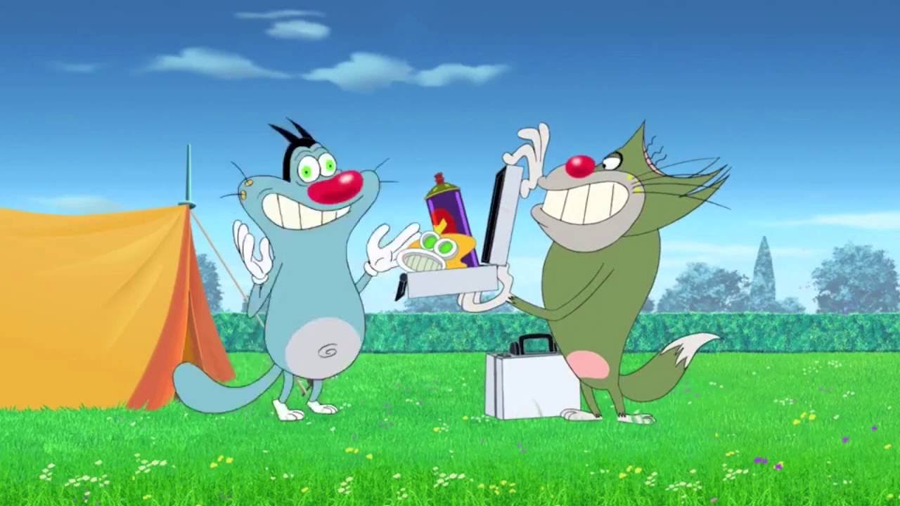 Cartoon oggy and cockroach gang - garagefetr