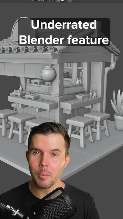 Editing multiple objects at once in Blender #b3d - YouTube