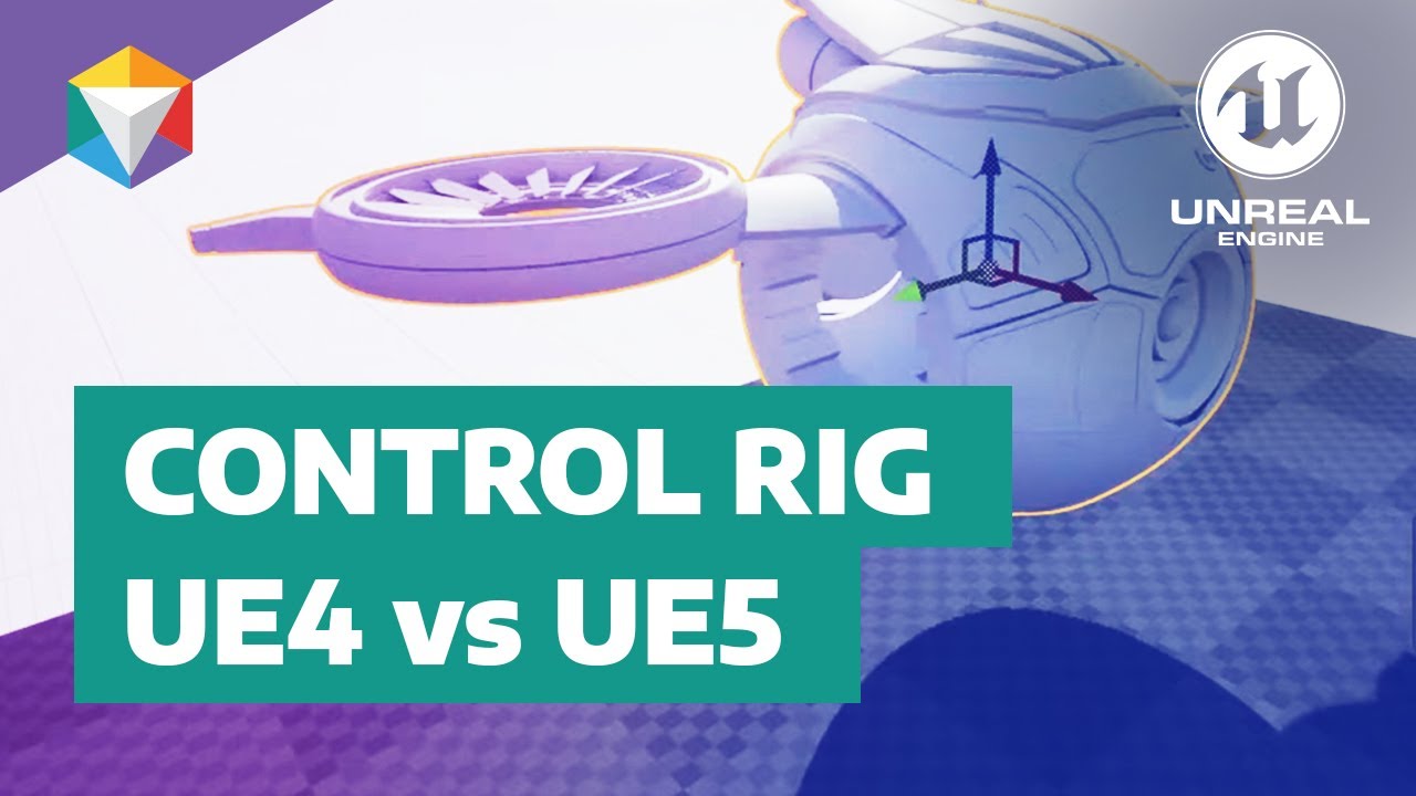 Comparing Control Rig Between Unreal 4 and 5! - YouTube
