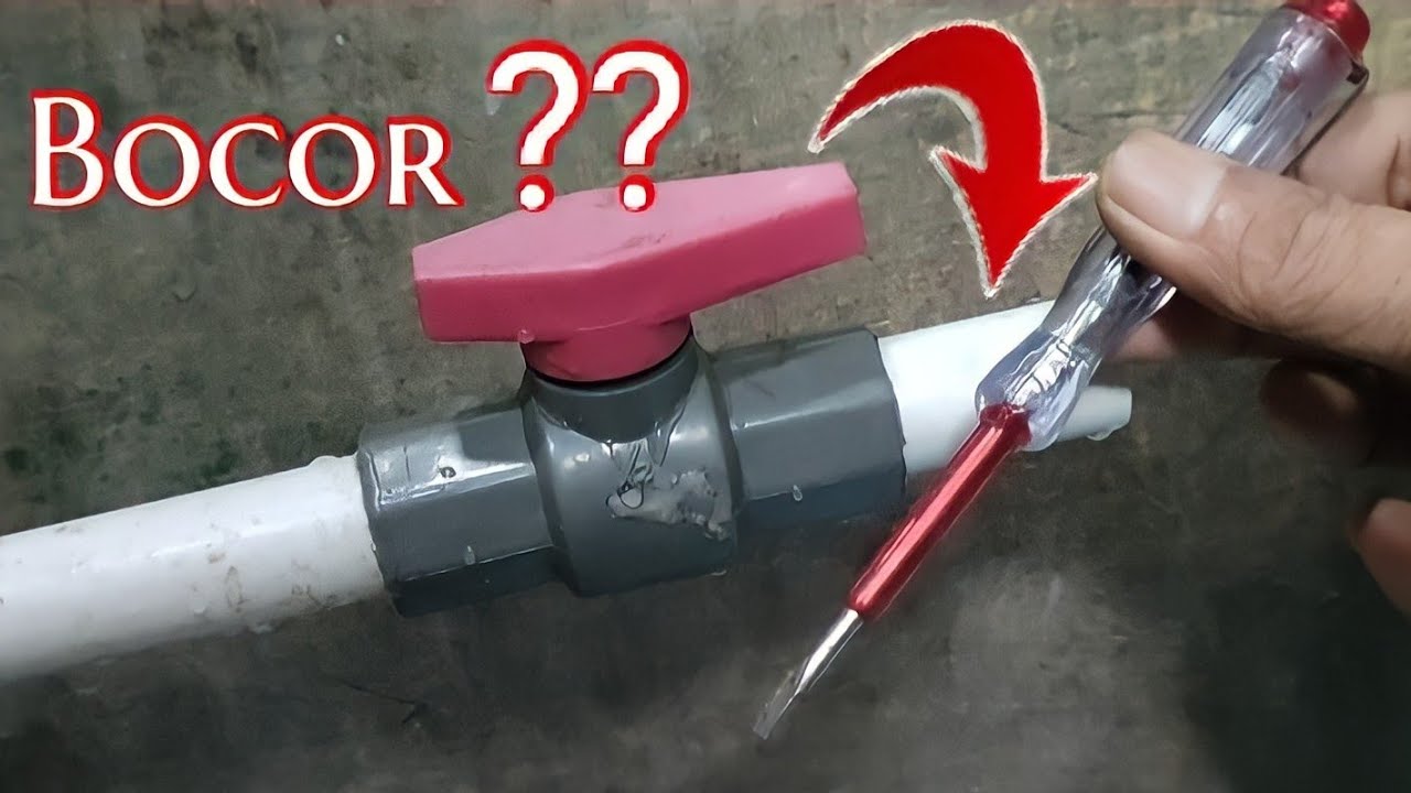 Cukup modal TESPEN, Mengatasi stop kran bocor normal kembali - YouTube