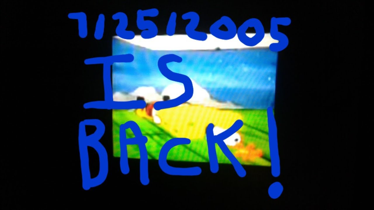 7/25/2005 Is BACK! - YouTube