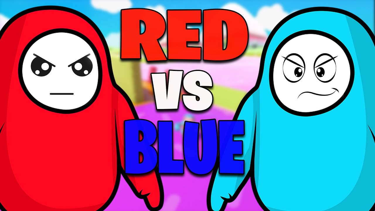 🔴RED VS BLUE Fall Guys Live Stream - CUSTOM GAMES WITH VIEWERS! - YouTube