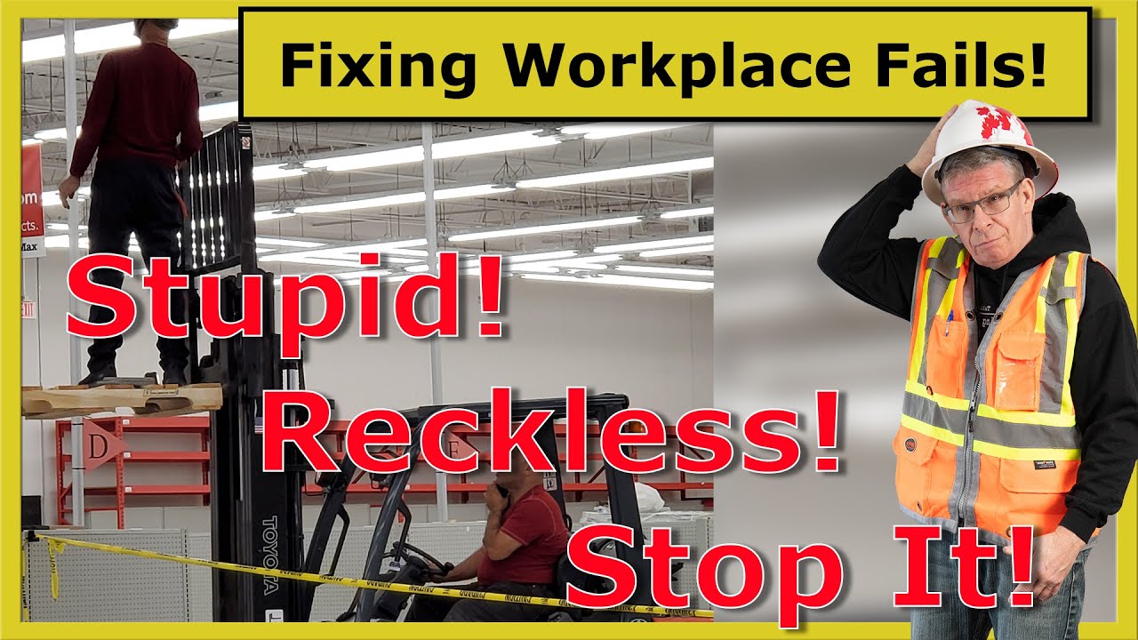 Working at heights the wrong way - fixed! A Video toolbox talk. - YouTube